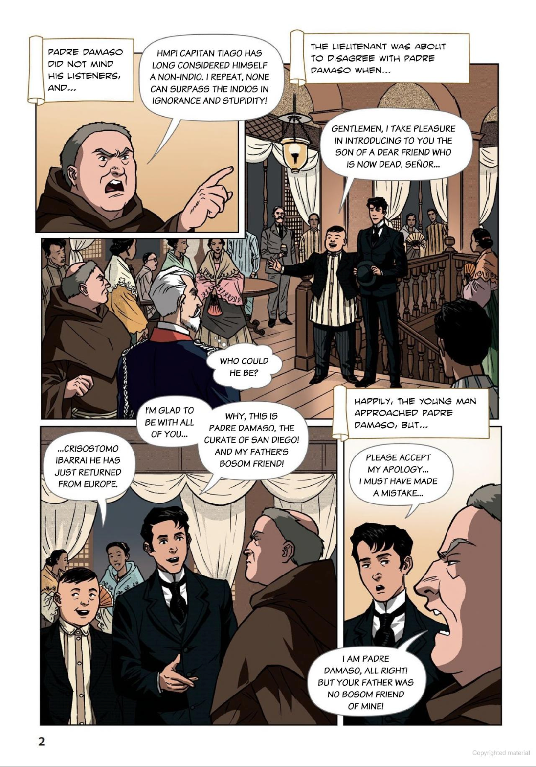 Noli Me Tangere Comics by José Rizal, D.G. Dumaraos, and Leo Miranda ...