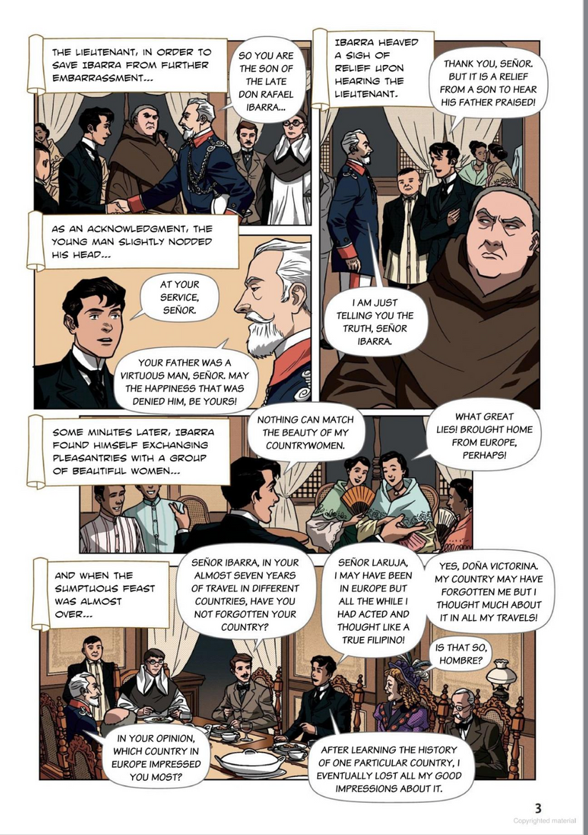 Noli Me Tangere Comics by José Rizal, D.G. Dumaraos, and Leo Miranda ...