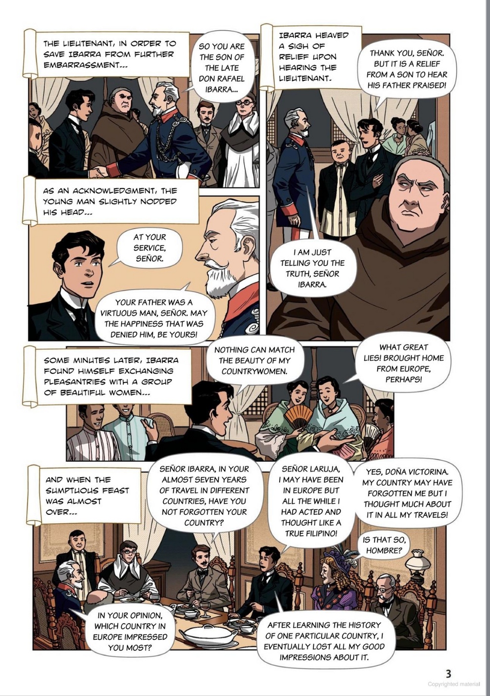 Noli Me Tangere Comics by José Rizal, D.G. Dumaraos, and Leo Miranda ...