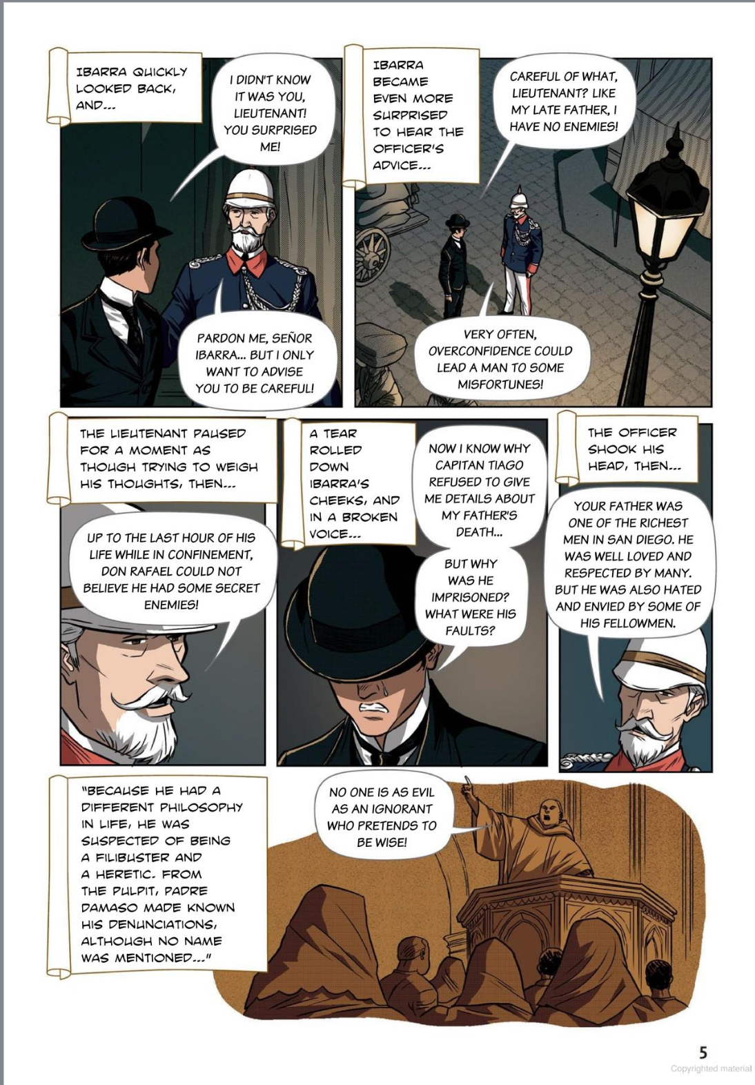 Noli Me Tangere Comics by José Rizal, D.G. Dumaraos, and Leo Miranda ...